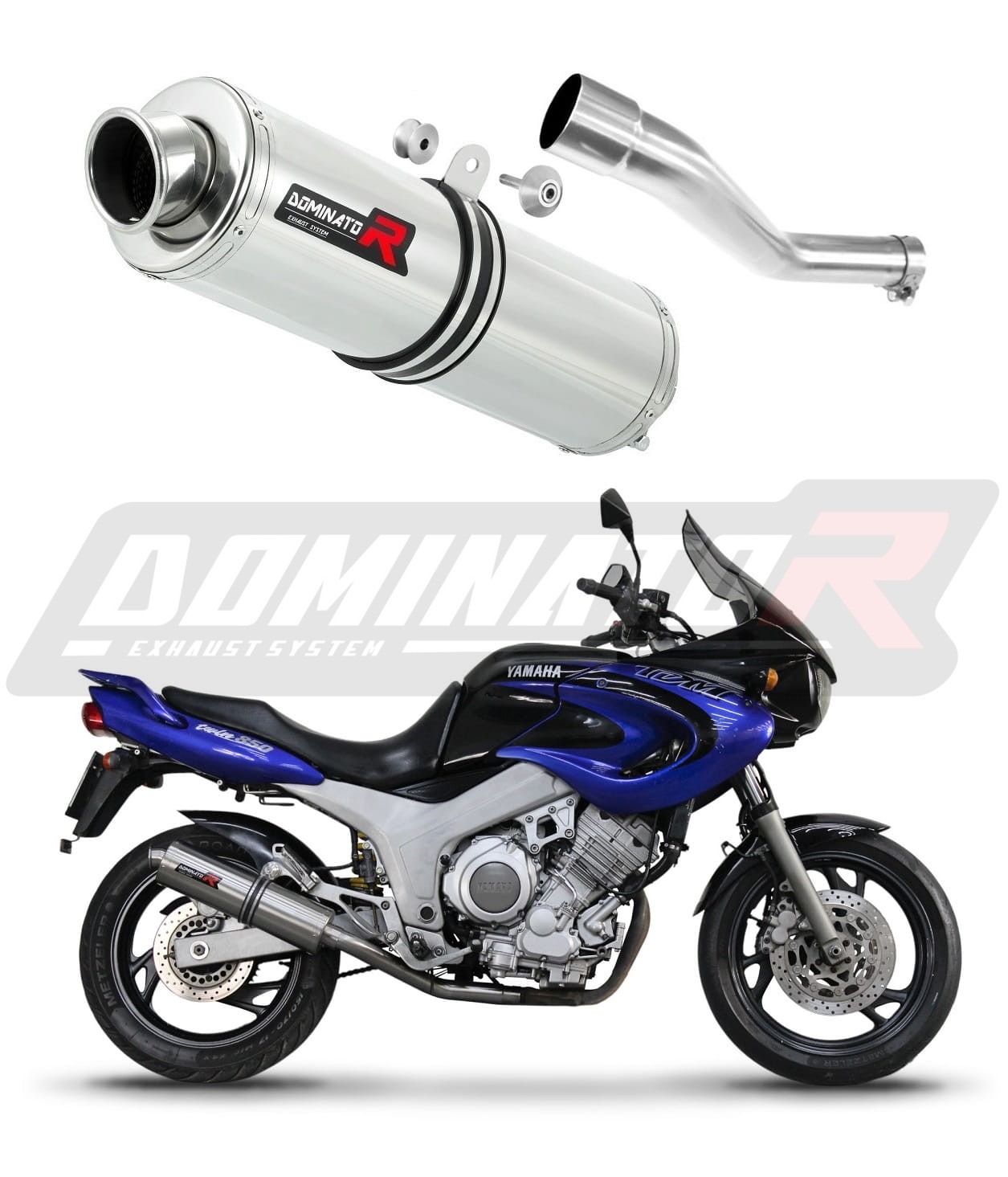 Yamaha TDM 850 Right Side 1991 - 1995 Pot d'échappement Silencieux ST ...